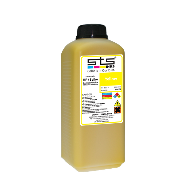 Replacement Ink Low-Solvent Yellow 1L - STS Inks
