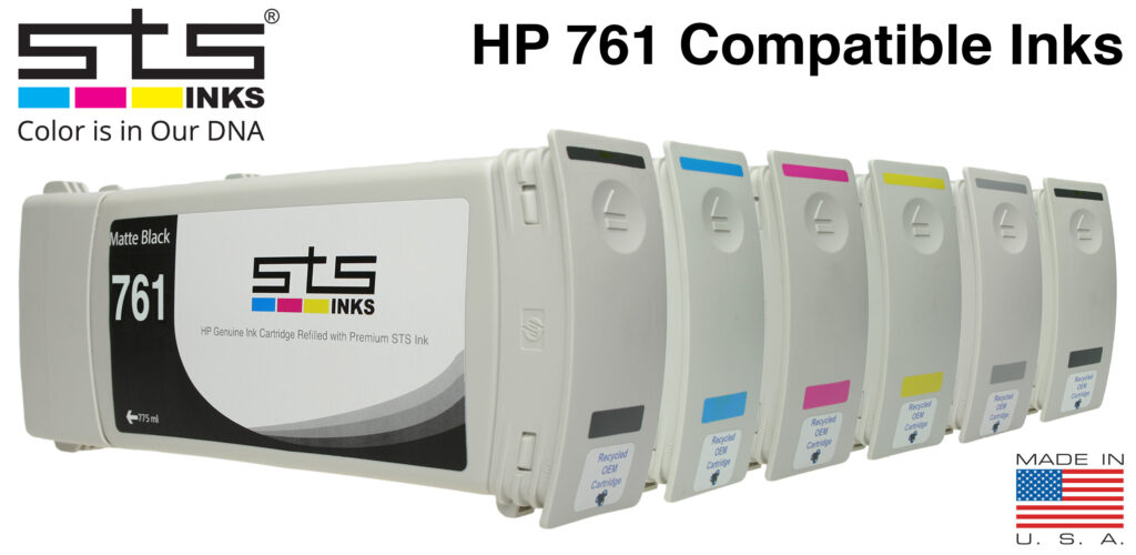 HP 761 Compatible Replacement Inks - STS Inks