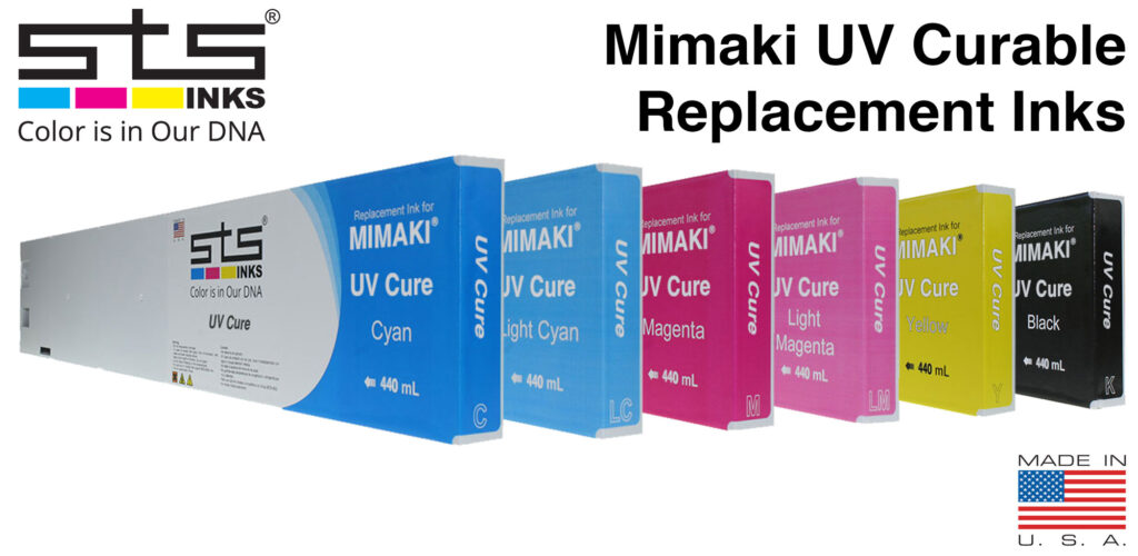 Mimaki UV Inks | Inks for UV Curable Printing | STS Inks