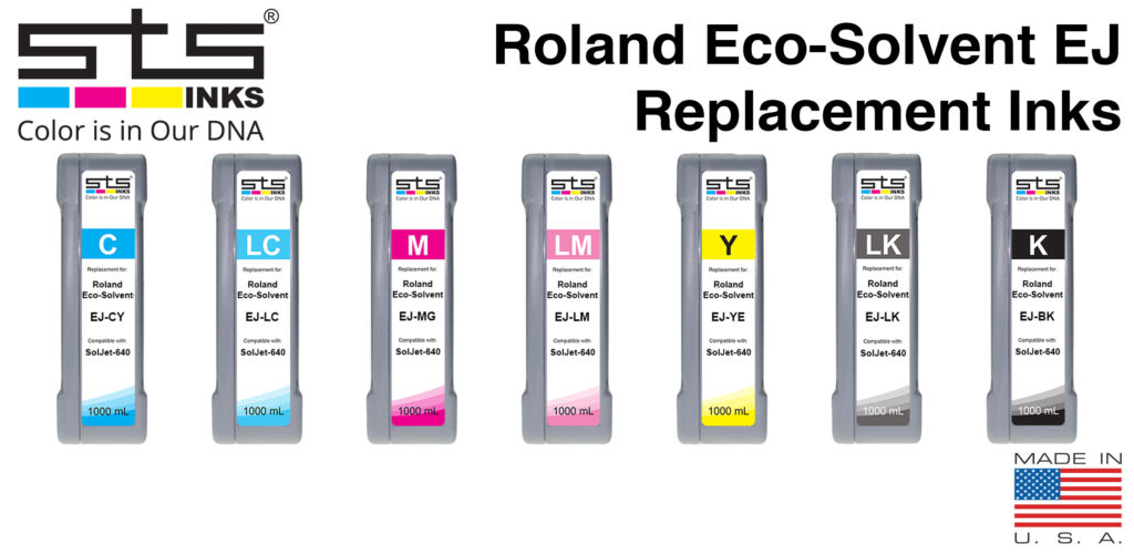 Roland SolJet EJ-640 Compatible Roland Inkjet Printer Ink