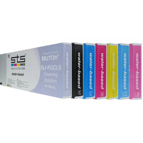 Replacement Cartridge for Mutoh Water-Based 220 ml RJ-FG - STS Inks