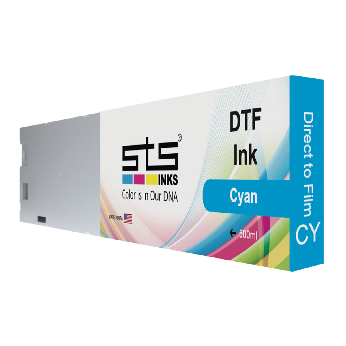 (DTF) Direct to Film Ink Cartridge 500ml - STS Inks test